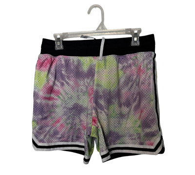 Chubbies Shorts Mens Medium Purple Tie Dye Mesh Basketball Drawstring ...