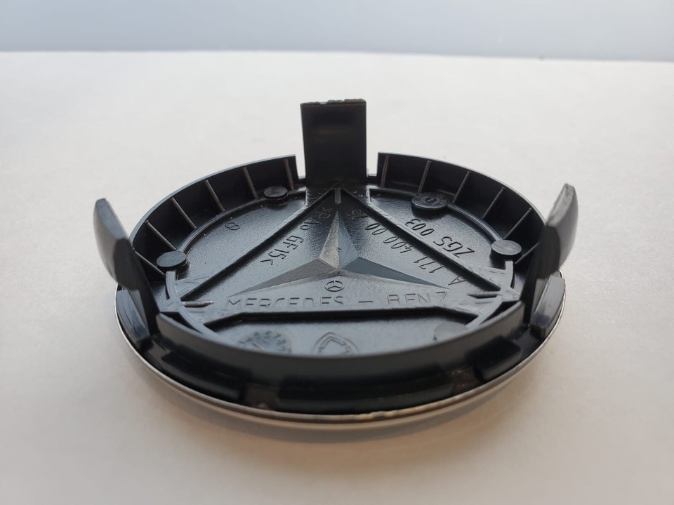 Set of 4 Mercedes Benz Center Caps Red 2.95 Inch/75mm Fits Most Models ...