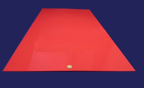 Delrin Acetal Sheet, Red POM (1/8") .125" Thick x 24 Width x 48 Length ...