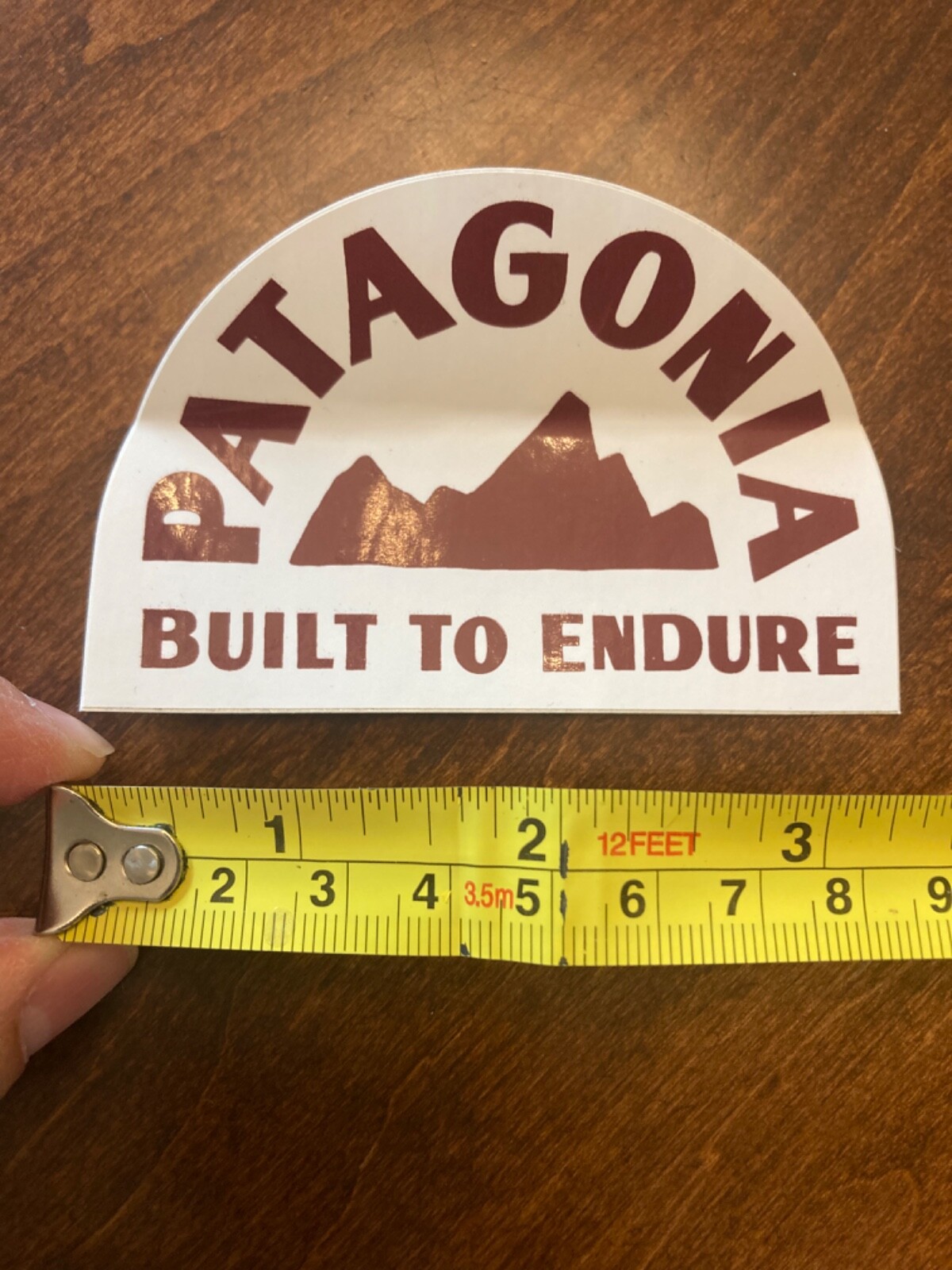 New Patagonia Built to Endure Sticker | eBay