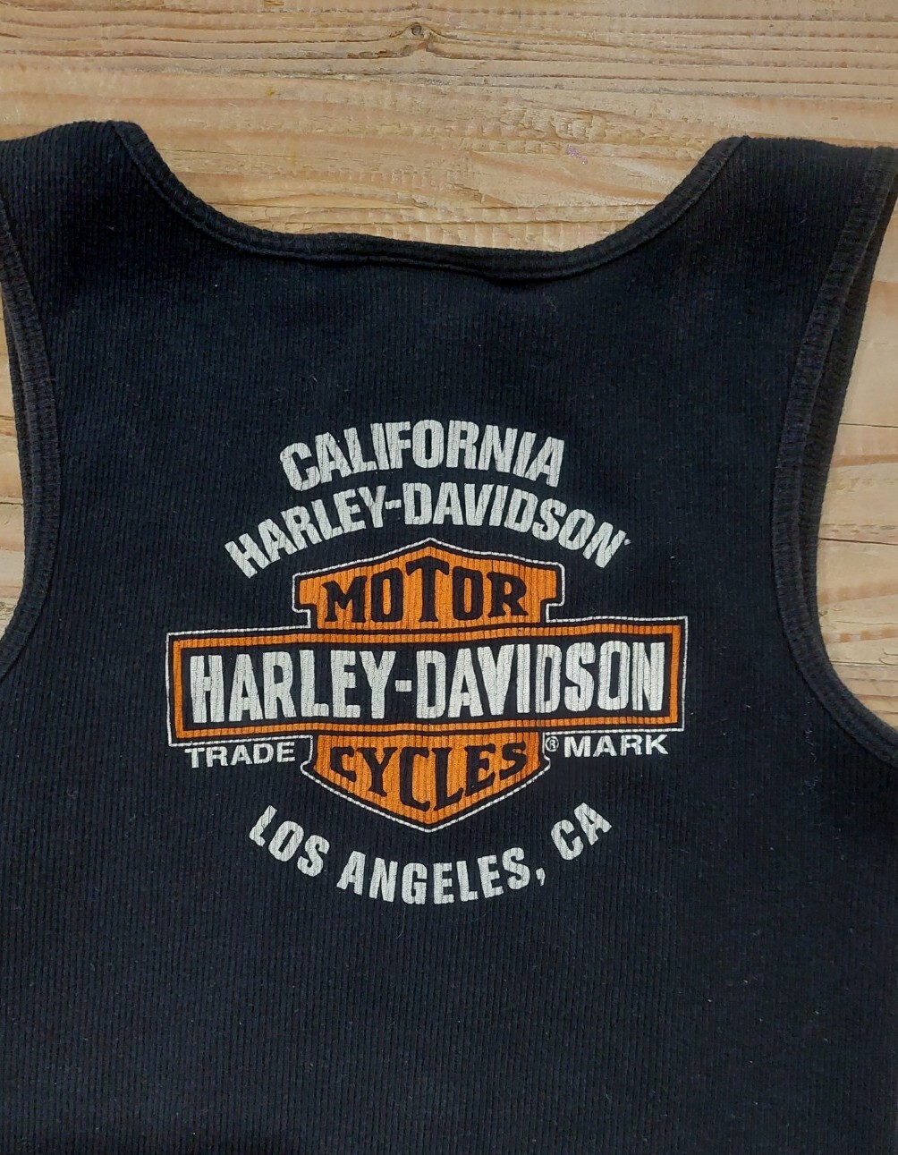 Harley Davidson California, Los Angeles Black Tank To… - Gem