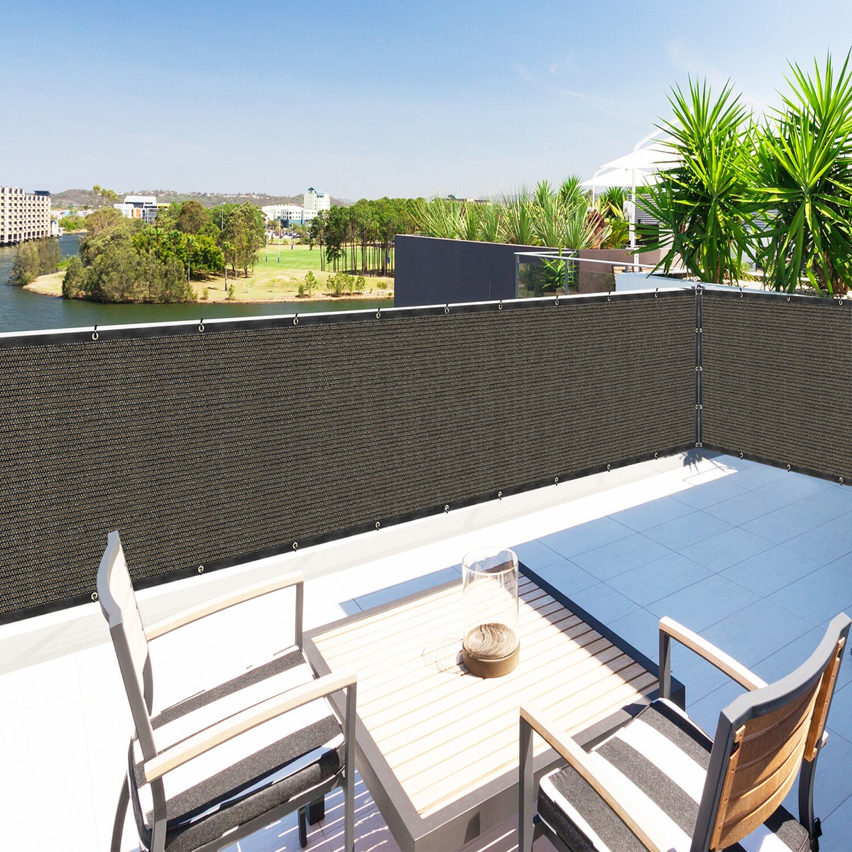 Canvas Privacy Screen Balcony
