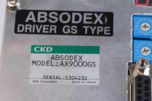 CKD ABSODEX DRIVER GS TYPE AX9000GS & MOTOR AX4022GS-P3 FREE SHIP | eBay