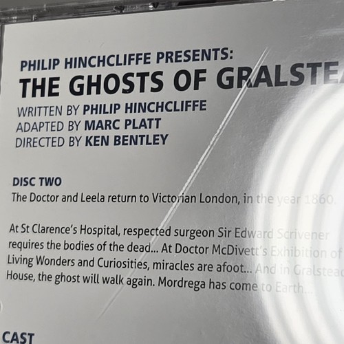 Doctor Who Philip Hinchcliffe Presents Vol. 1 Audio Drama CDs Tom Baker ...