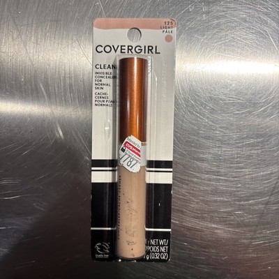 Covergirl Clean Invisible Concealer #125 Light Pale-New(Package Has ...