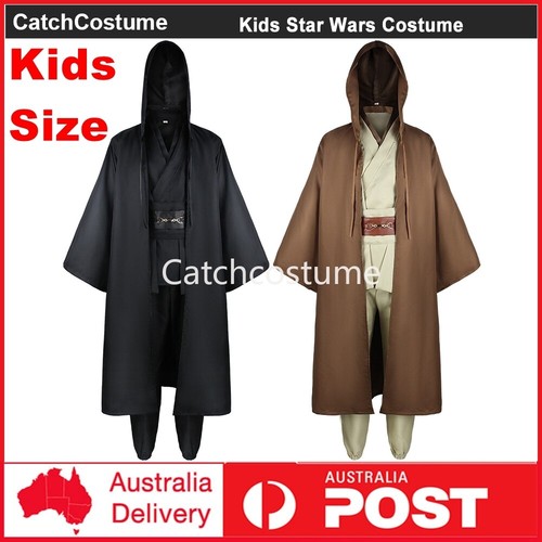 Star Wars Kids Costume Jedi Knight Anakin Skywalker Obi-Wan Kenobi ...