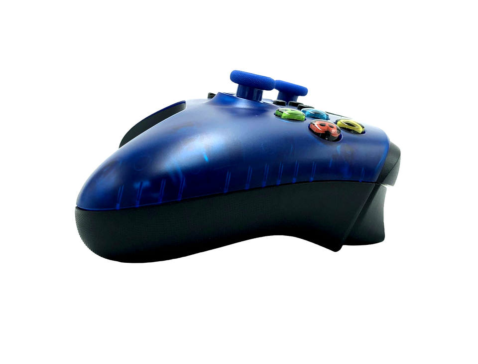 Custom Microsoft Xbox Series X / S Controller - Clear Transparent Blue ...