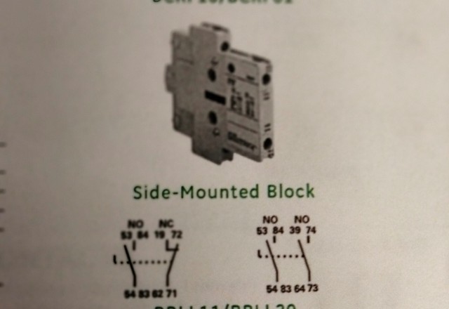 GE General Electric BCLL11 Auxiliary Contact Block for sale online | eBay