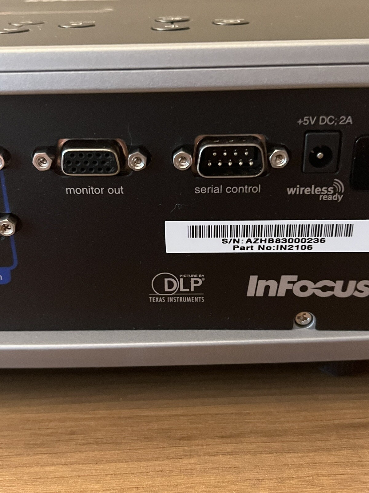 InFocus IN2106 DLP Multimedia Video Projector | eBay