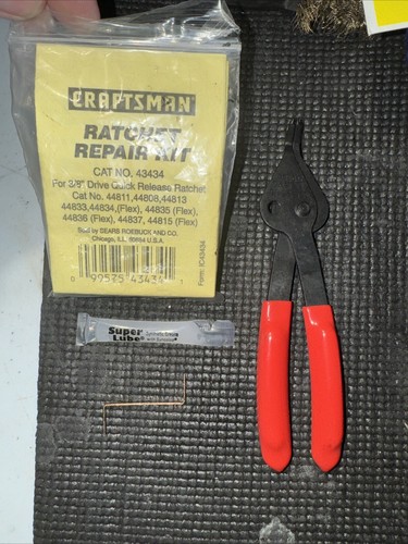 Craftsman 44808 44811 USA 3/8 Ratchet Repair Kit 43434 for sale online ...