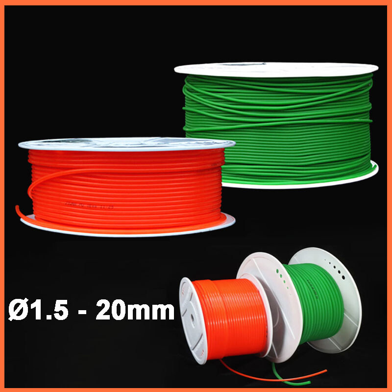 Polyurethane PU Urethane Drive Belt Round Dia 1.5mm-20mm Rough/Smooth ...