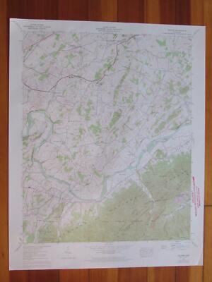 Telford Tennessee 1973 Original Vintage USGS Topo Map | eBay