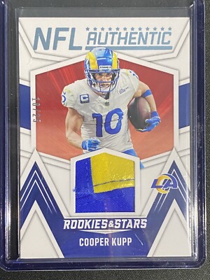 2023 Rookies And Stars NFL Authentic Patch Cooper Kupp /25 | eBay