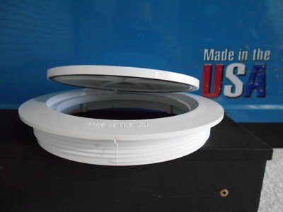 6" Flip Top Home-saver Sewer Relief Cap, Backflow Preventer, Sewer Cap ...