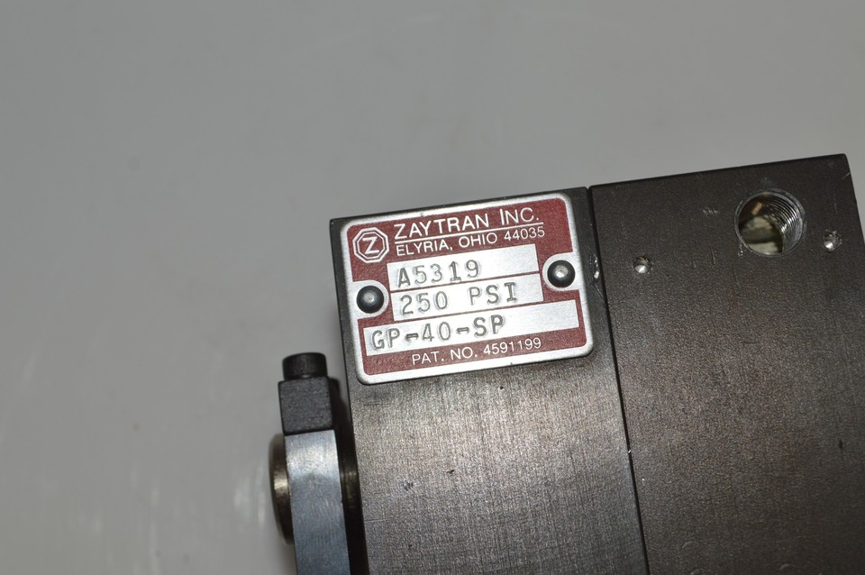 ^^ZAYTRAN GP-40-SP 250 PSI STROKE GRIPPER (VMH144) | eBay