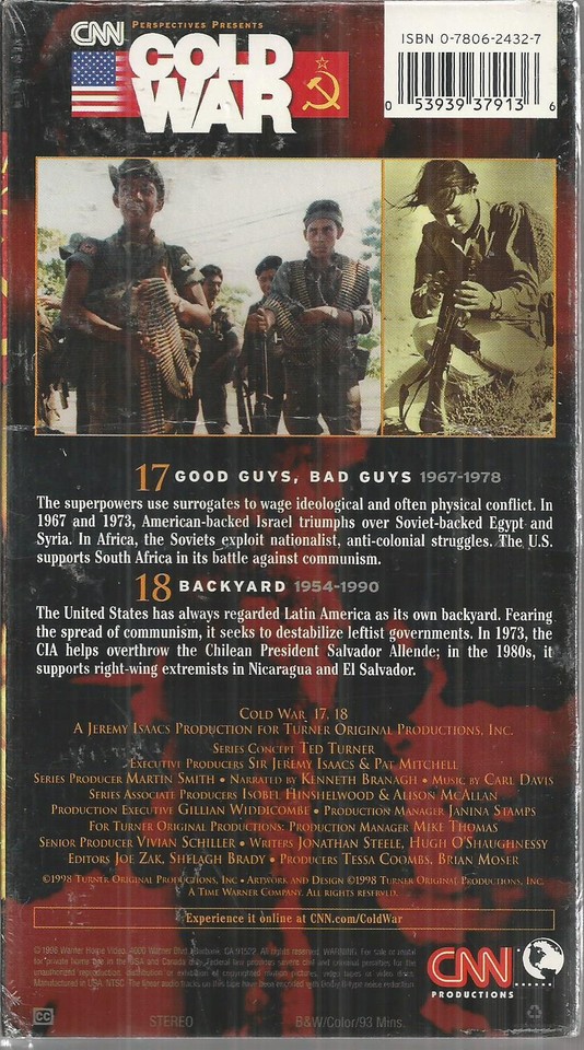 The Cold War CNN Volume 9 2001 Episodes 17 & 18 VHS New | eBay