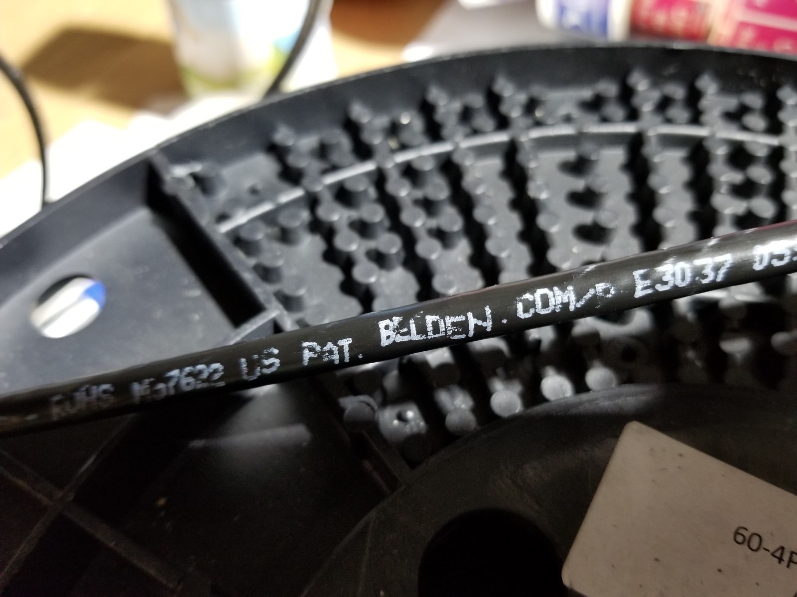 Belden/mohawk M57622 24/4p LAN Trak OSP Cat6 UTP Flooded Network Cable ...