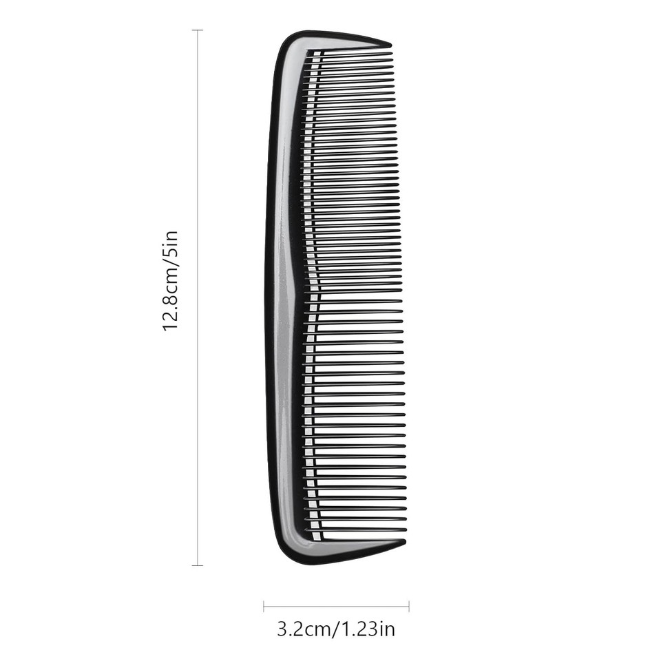 12 Pieces Pocket Hair Combs, 5" Combs for Men & Women, Travel-Friendly ...