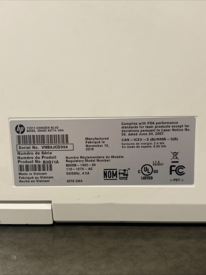 HP Color LaserJet Pro MFP M277dw All-in-One Color Laser Printer 3.9k ...