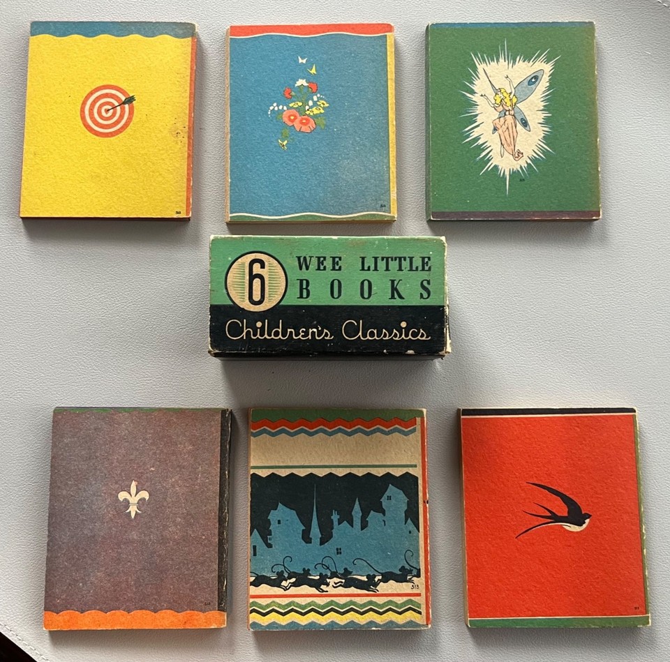 Wee Little Books complete boxed set children's books, BLB re. 1934 Very ...