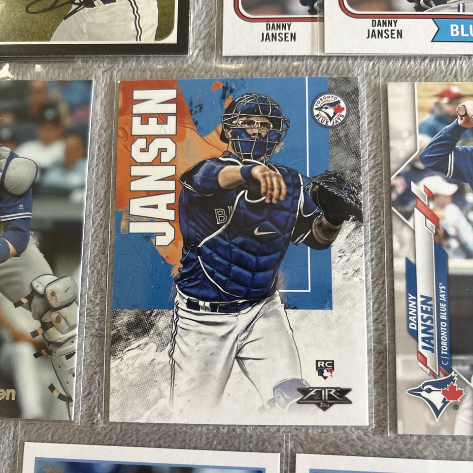 11 DANNY JANSEN lot 2019 Topps Fire RC 2020-23 Heritage Stadium Club ...
