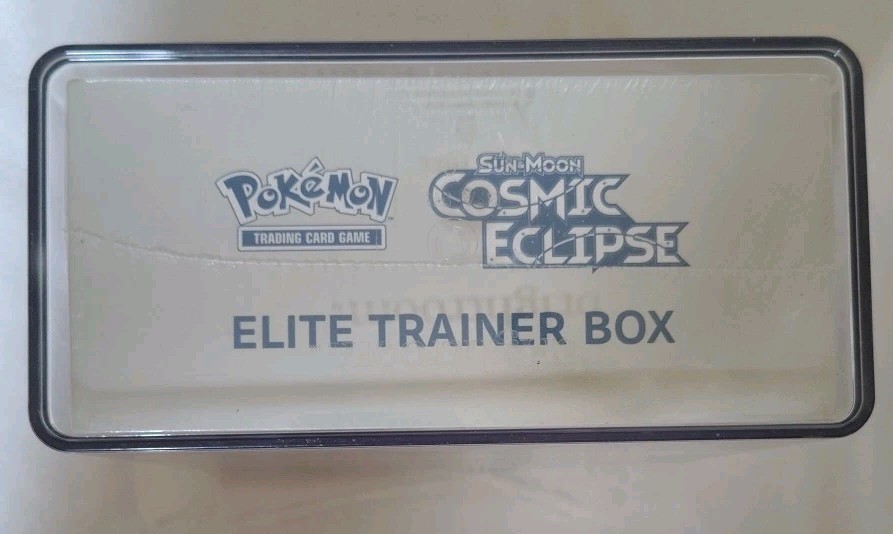 2019 POKEMON TCG SUN & MOON COSMIC ECLIPSE ELITE TRAINER BOX ETB ...