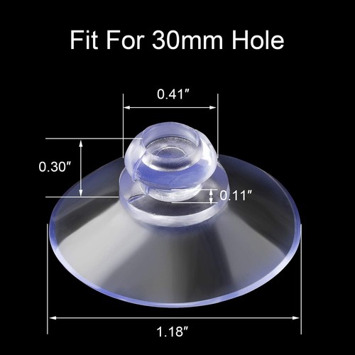 ANCIRS 30 Pack 30mm Suction Cups for Glass Table Tops, Rubber | eBay