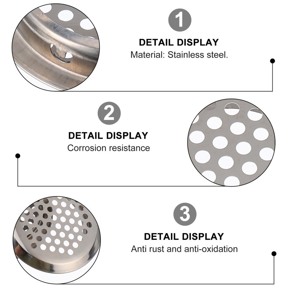 30 Pcs Vent Cover Soffit Vents Round Ventilation Device Hole | eBay UK