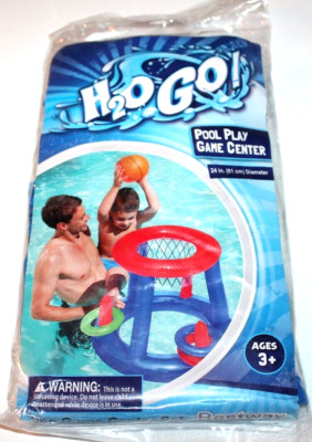 Bestway H2O Go! Kids Blue/Red Pool Play Game Center Set - 24 in ...