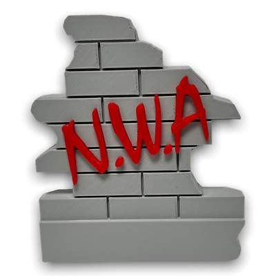 N.W.A TableTop NWA Brick Wall Decor | eBay