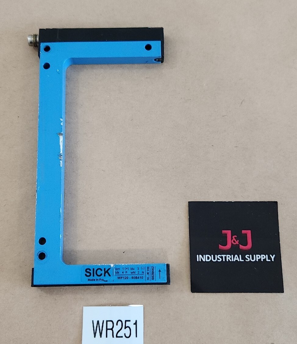 *PREOWNED* Sick WF120-60B410 Fork Sensor 10-30Vdc 6028442 120mm ...