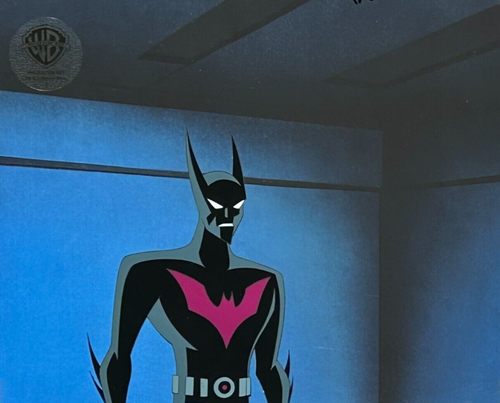 BRUCE TIMM rare BATMAN cel B10 Mind Games BATMAN BEYOND Bust Shot BTAS ...
