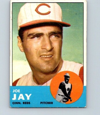 1963 TOPPS BASEBALL #225 JOEY JAY MID GRADE KW | eBay