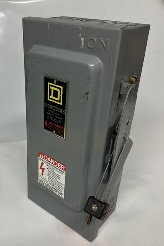 Square D Model: H361N Safety Switch FUSED DISCONNECT SWITCH WITH FUSES ...