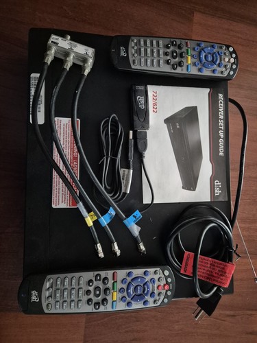 Dish Network VIP722k DVR Receiver, 2Remote W/O battery Triplexer ...