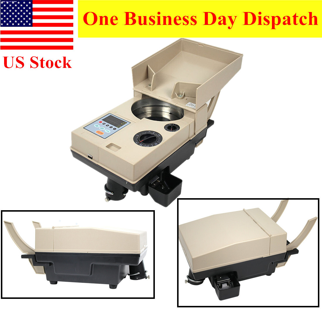 High Speed Electric Coin Counter & Sorter 1200 Coins per Minute 2000 ...