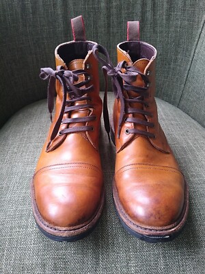Allen Edmonds "ALPINE " Lace-Up Cap-Toe Boots WEATHERPROOF 10D | eBay
