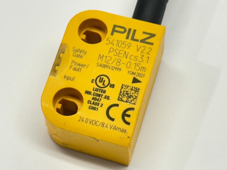 Pilz PSEN CS3.1 M12/8-0.15M Safety Switch 541059 w/ PSEN CS3.1 Actuator ...