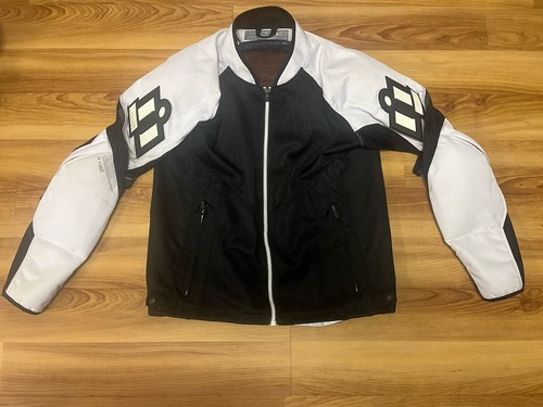 Icon Mesh Motorcycle Jacket With D30 Elbow Shoulder Back Armor Size ...