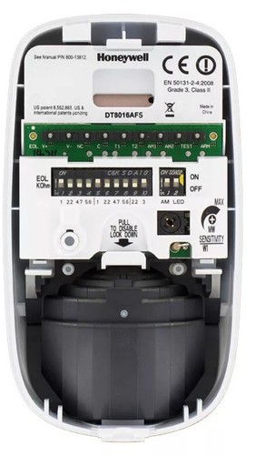 DT8016AF5 - Dual Tech Motion Alarm Sensor with Anti Mask Honeywell ...