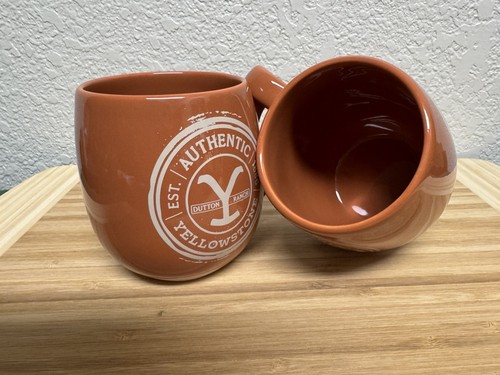 Authentic Yellowstone Dutton Ranch Set of 2 Coffee Mugs 16 oz. | eBay