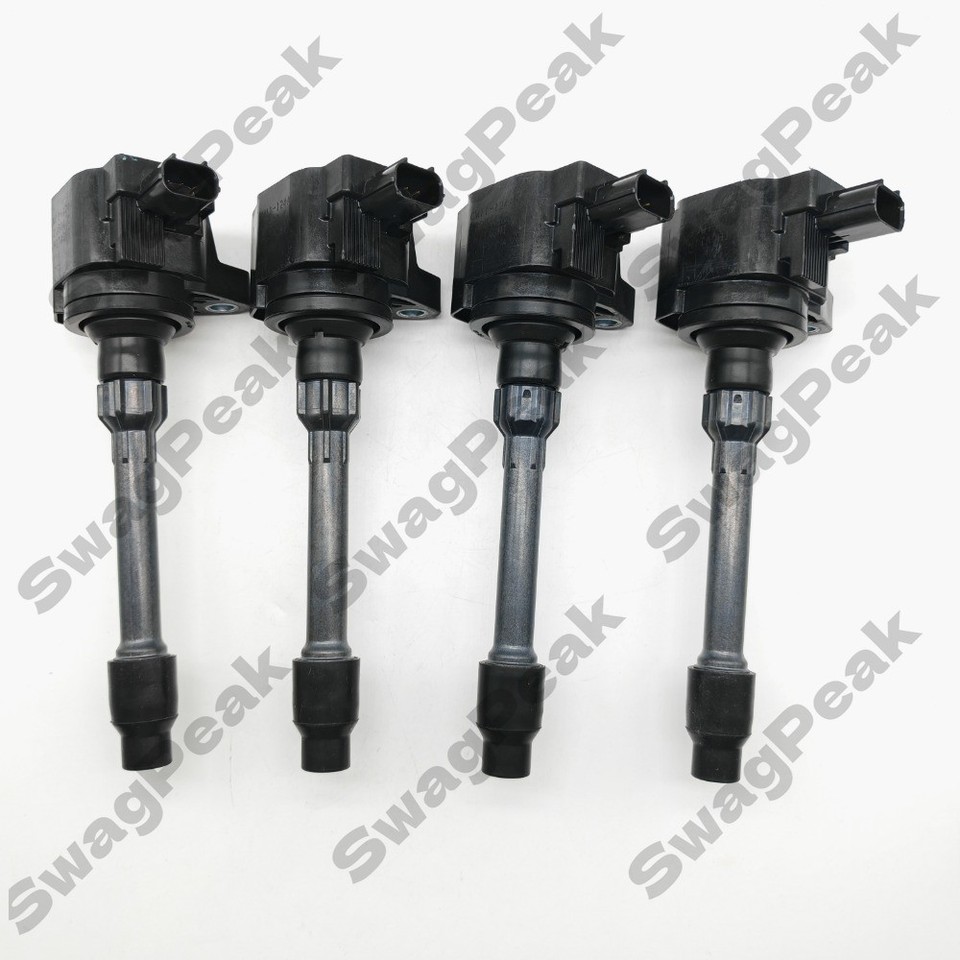 Genuine Hitachi 4Pcs Ignition Coil #30520-5R0-013 For Honda Fit 1.5L ...