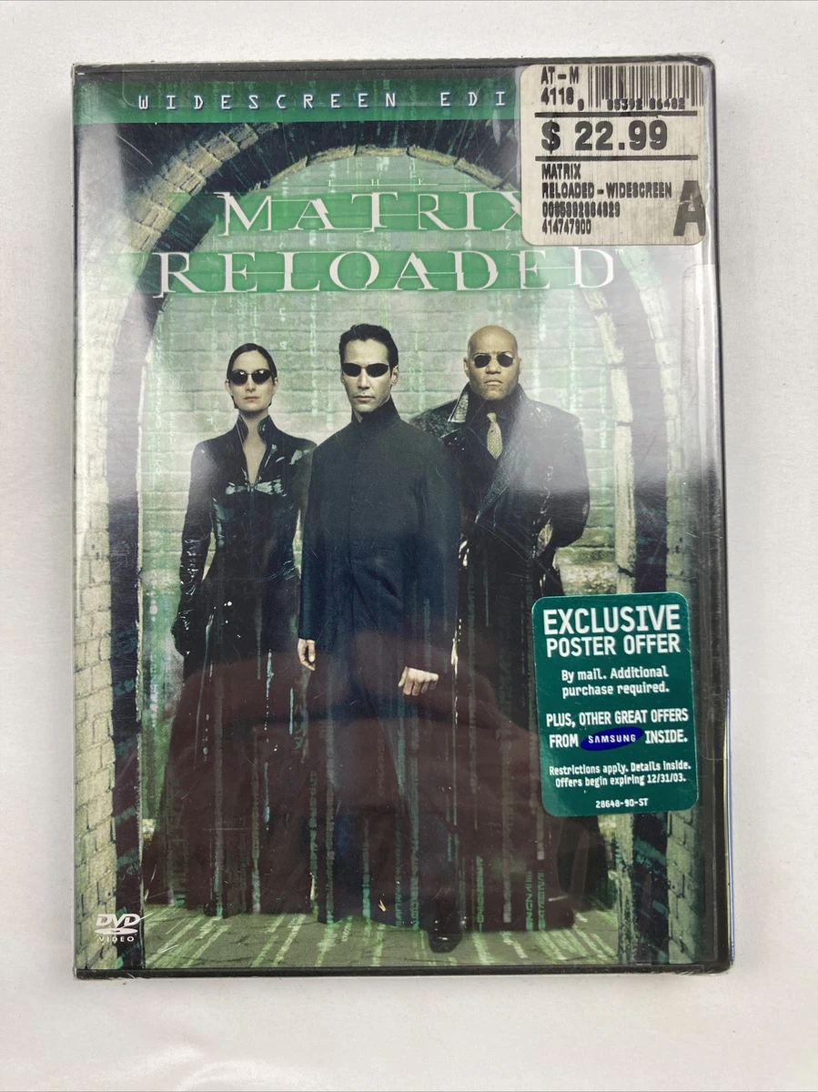 Matrix Reloaded Dvd