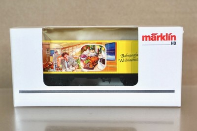 MARKLIN MäRKLIN 94152 POST MUSEUMS WEIHNACHTSWAGEN 2002 CONTAINER WAGON ...