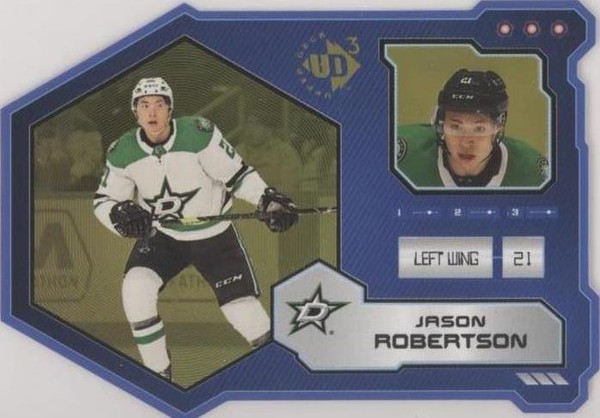 2021-22 Upper Deck Extended Series - UD3 Gold #UD3-8 Jason Robertson ...