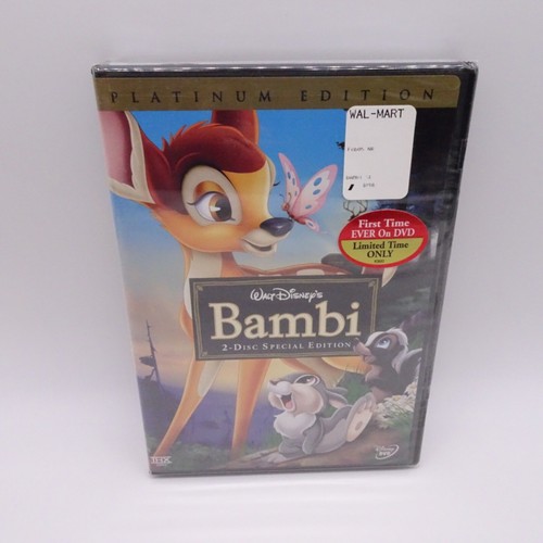 Bambi (DVD, 2005, 2-Disc Set, Special Edition/Platinum Edition) New ...