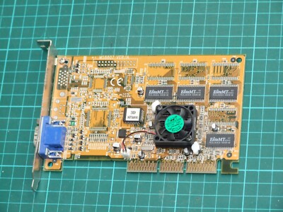 MSI MS8807 nVidia TNT2 Riva M64 AGP video card | eBay UK