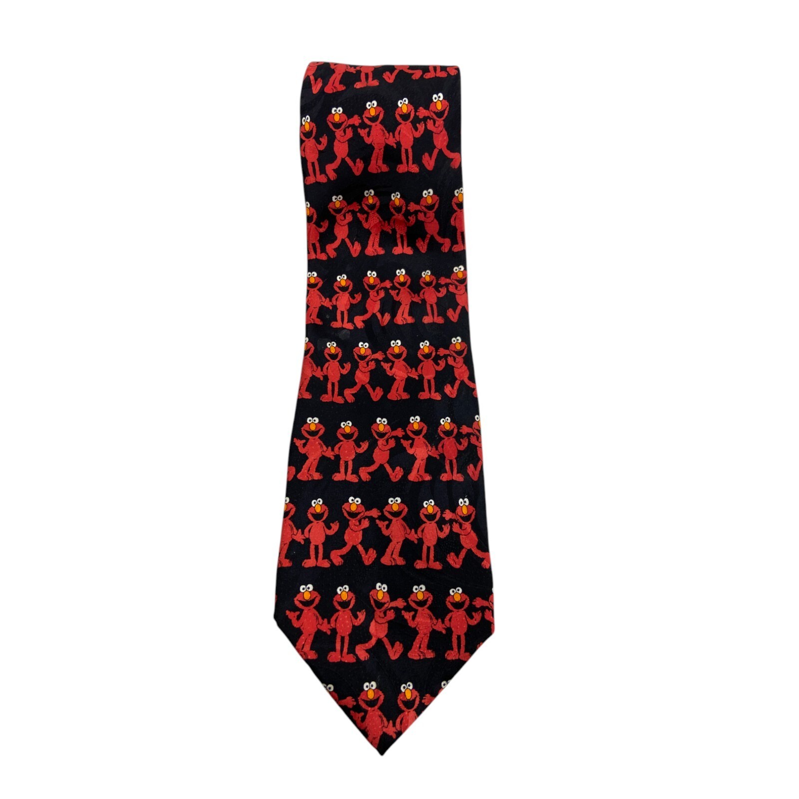 Vintage Sesame Street Elmo Men's Dress Tie Handmade i… - Gem