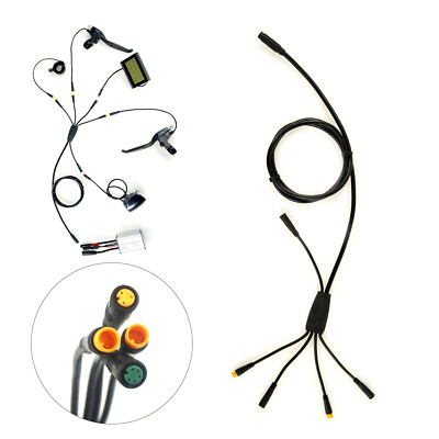 1 to 5 E-bike Integration Cable For KT Controller Electric-Bicycle ...