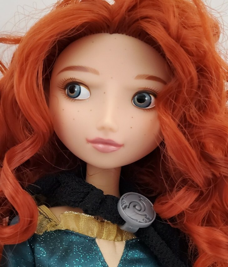 Disney Store Exclusive Talking 17 inch Brave Merida Doll With Cloak ...